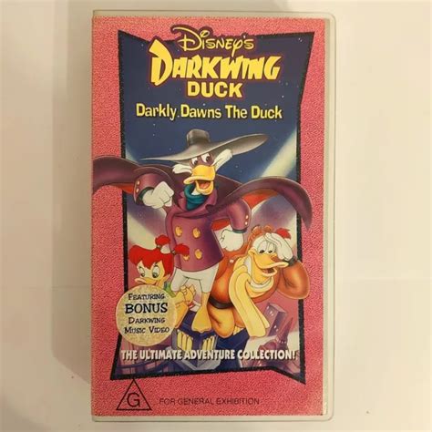 Disneys Darkwing Duck Darkly Dawns The Duck Vhs 1993 Eur 465