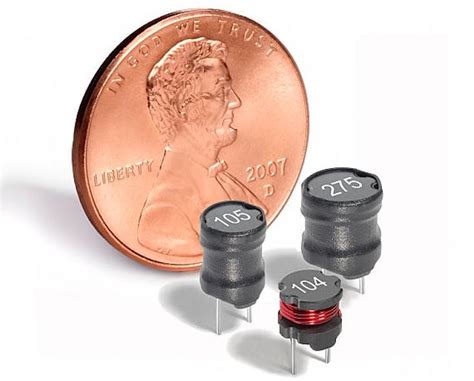 Low Cost High Efficiency Leaded Power Inductors For Power Supply