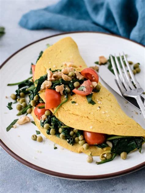 Omelete de Grão de bico básica Vegan Anita Healthy