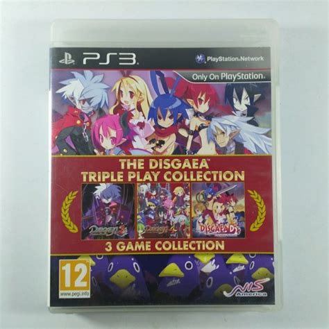 Jual Bd Ps3 Kaset Game The Disgaea Triple Play Collection Shopee