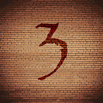 Modern Number 3 Icon With Space For Text Vector Symbol Illustration