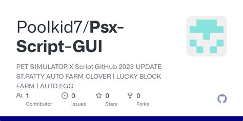 Psx Script GUI PET SIMULATOR X Script GitHub 2023 UPDATE ST PATTY AUTO