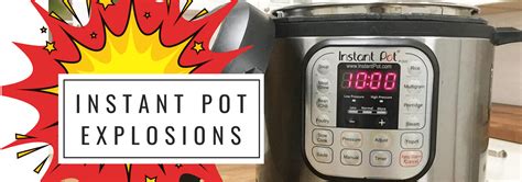 Instant Pot Explosion Lawsuits On The Rise Recomended Article