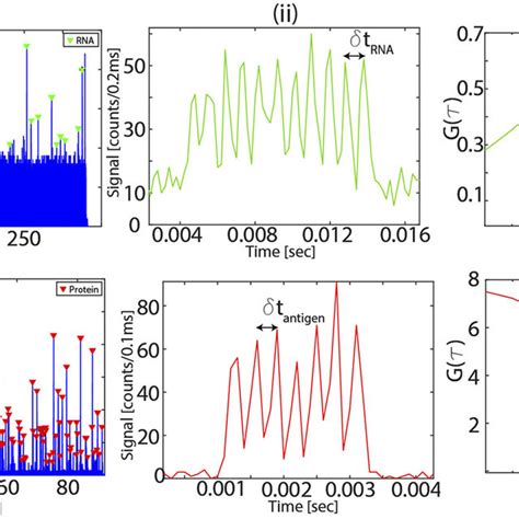 Fluorescence Signal A Single Rna Detection I Fluorescence Signals Download Scientific