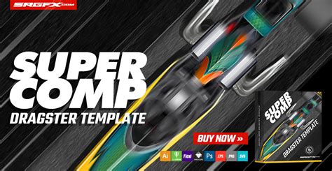 Super Comp Dragster Template School Of Racing Graphics