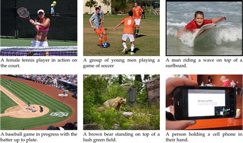 automatically generating captions to images represents a download