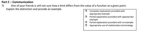 Solved Part C Communication 7 One Of Your Friends Is Still Chegg