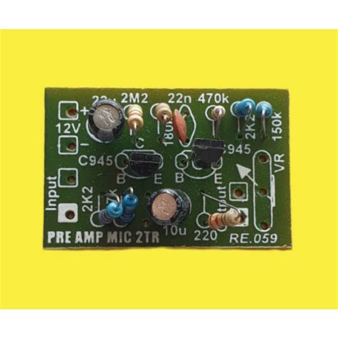 Jual Pre Amplifier Microphone Preamp Mic Shopee Indonesia