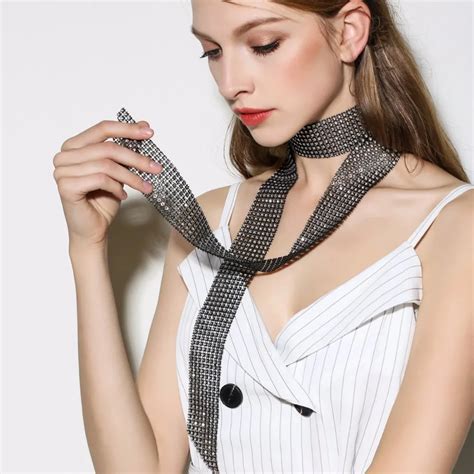 2017 Rhinestone Choker Crystal Gem Luxury Collar Chokers Necklace Women