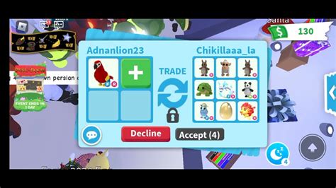 تريدات ادوبت مي Adopt Me غراب ببغاء ايفل يوني Youtube