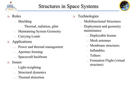 Pdf Structures In Space Systems Mit Opencourseware— Conventional