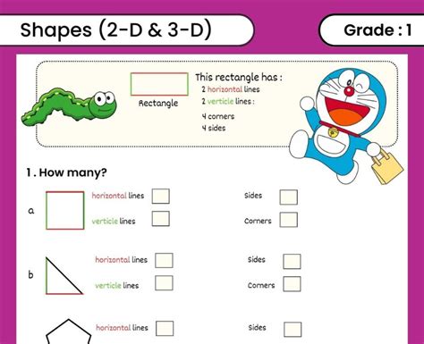 10 best 3d shapes worksheets printables kindergarten worksheets library