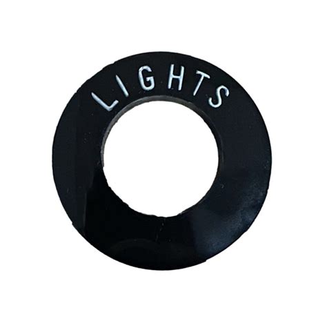 1955 1956 Chevy Lights Dash Bezel Dan 657