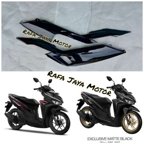 Promo Cover Under Side Dek Bawah Samping Vario New 125 150 Ori Hitam