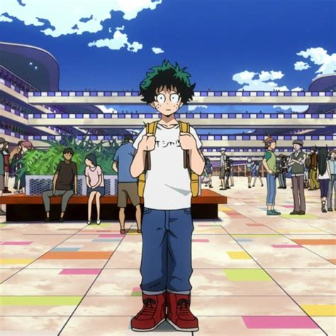 Izuku Midoriya My Hero Academia Episodes Izuku Midoriya Hero Outfit