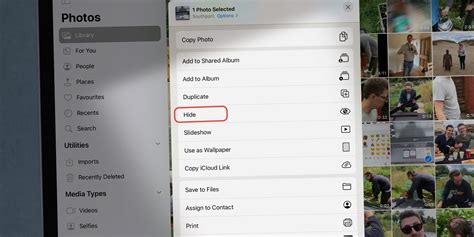 Hidden Album Hide Private Or Embarrassing Photos Ipados 17 Guide Tapsmart