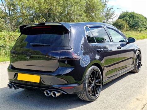 Vw Golf Mk7 Mk75 Gti Gtd R Oettinger Style Gloss Black Rear Roof Boot