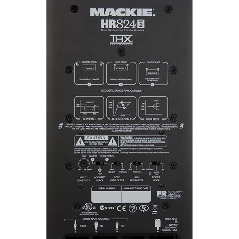 MACKIE HR824 MK2 Studio Reference Monitors