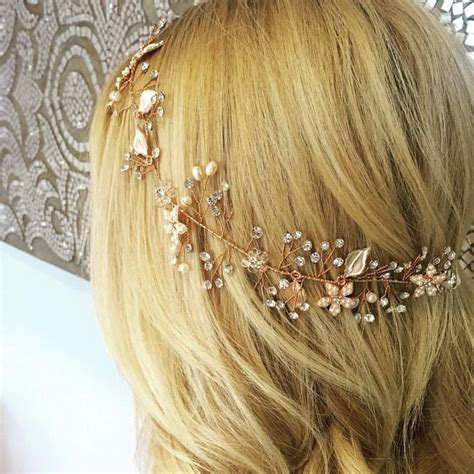 Pin By Pink Pewter On Pink Pewter Hair Jewelry Wedding Hair And