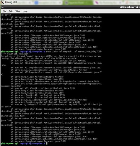 Raspbian I Created A Gui With Gpio Access In Java And Tested