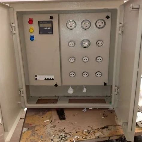 Single Phase 415 V 2 Hp Dol Starter Control Panel Mild Steel At