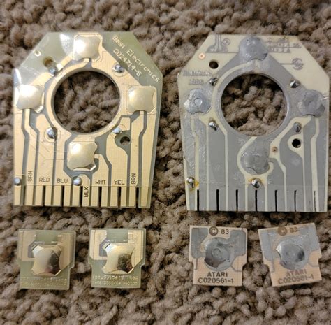 Original Atari 7800 Controller Pcbs Vs New Replacements Ratarigroup