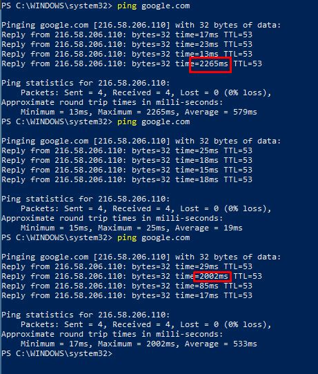High Ping In Games And Intermittent Internet Slowness Rtechsupport