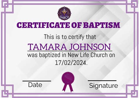 Certificate A5 Landscape Template Postermywall