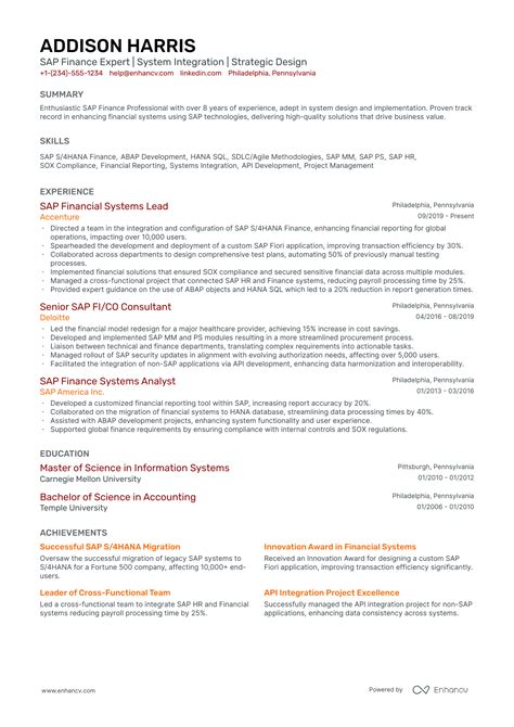 5 Functional Manager Resume Examples And Guide For 2024