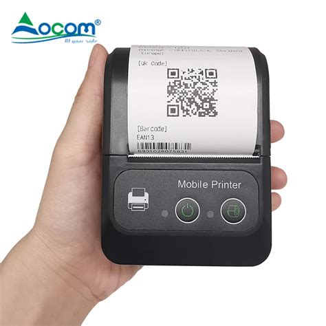 Qr Code Printer Fast Print Esc Pos Support Multiple Device Connected 58mm Portable Bt Thermal