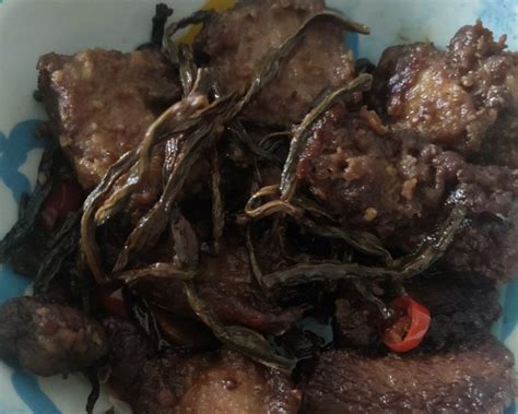 【一人份干豆角米粉蒸肉的做法步骤图】l柠檬茶下厨房