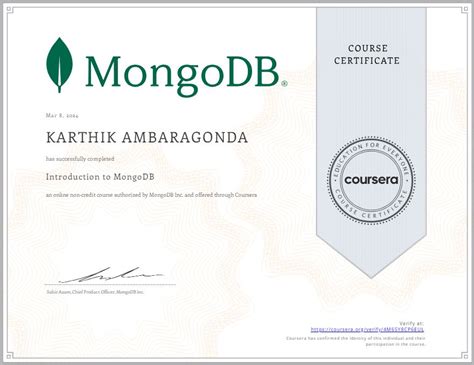 Karthik Ambaragonda On Linkedin Mongodb