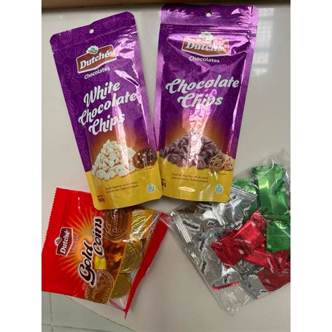 Dutche Chocolate And White Chocolate Chips 100g Shopee Philippines