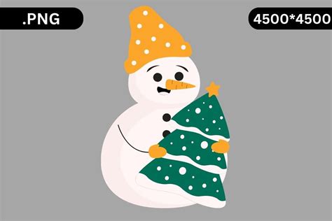 Snowman Graphic By Nydesign · Creative Fabrica