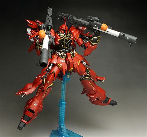 GUNDAM GUY RG Sinanju P Bandai Expansion Set Painted Build