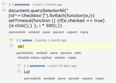 the secret inside one million checkboxes by nolen