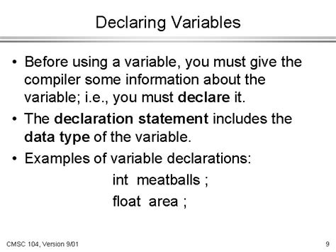 Variables In C Topics What Is Variable Naming