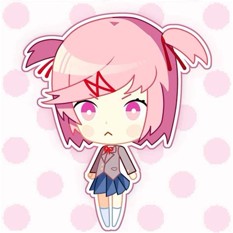 Natsuki 💕 Crazy Cute Character Design Anime Cute Cute Chibi