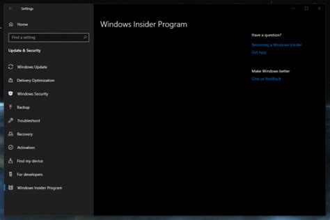 Fix Insider Program Settings Page Is Empty Or Blank In Windows Windows Bulletin