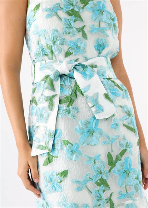 Betty Dress Tropical Organza Abbey Glass