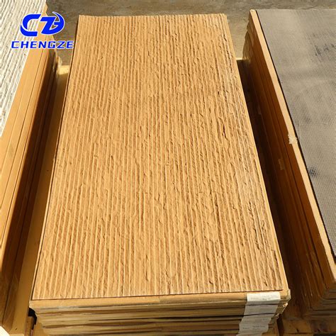 Hemp Woven Flexible Stone Natural Wall Cladding Panels Moisture Proof