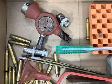 Lot Rcbs Loading Block Spent Shells Reloading Parts