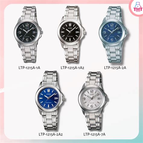 นาฬิกาผู้หญิง Casio Analog LTP-1215 Series รุ่น LTP-1215A-1A, LTP-1215A ...