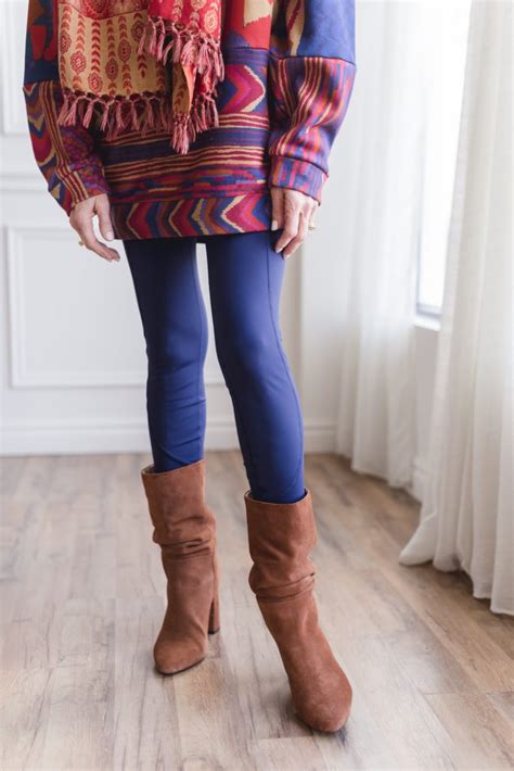 Eight Fall Outfits With Leggings Seasons Embraced