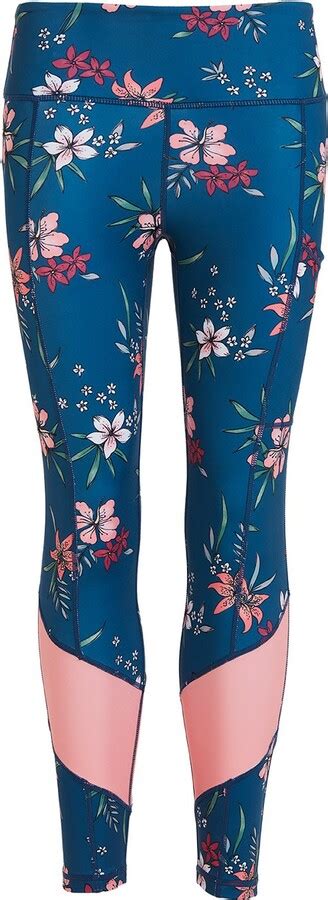 Perky Peach Womens Floral Leggings Shopstyle