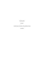 Personal Data Search Docx Safa Bayraktar ITT 307 Grand Canyon