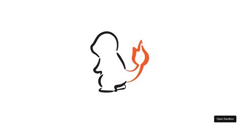 Morph SVG GSAP Charmander Codesandbox