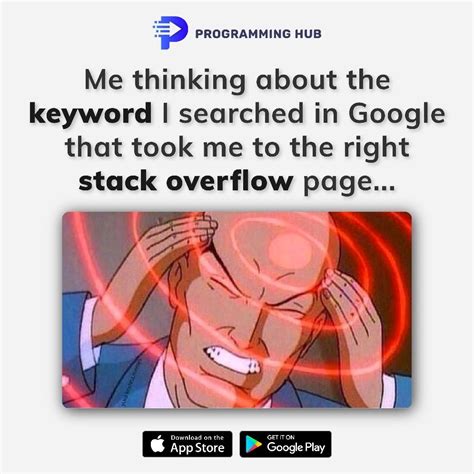 Programming Hub On Linkedin Stackoverflow Codinglife