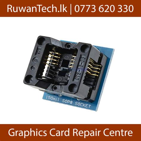 Sop8 150mil Programmer Adapter Nvidia Graphics Card Repair Service