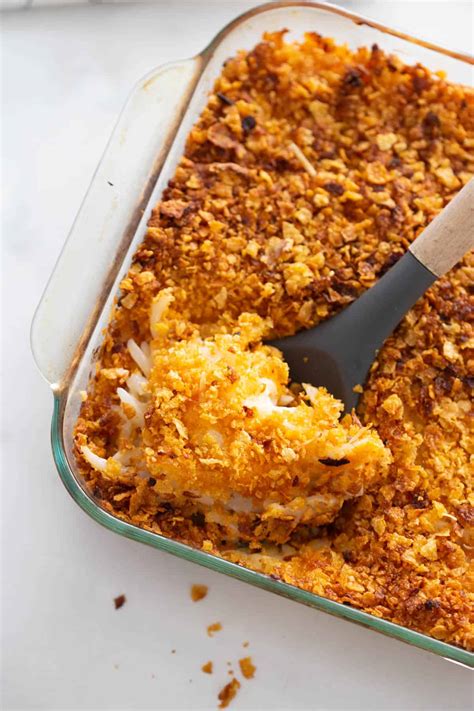 Healthier Cheesy Hashbrown Casserole Gluten Free Confessions Of A